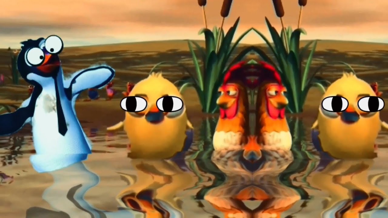 El Pollito Pio y Bartolito Bailando en El Agua con Pinguino en La ...