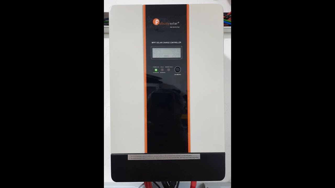 My Felicity Solar MPPT Charge Controller - SSCM12048 - YouTube