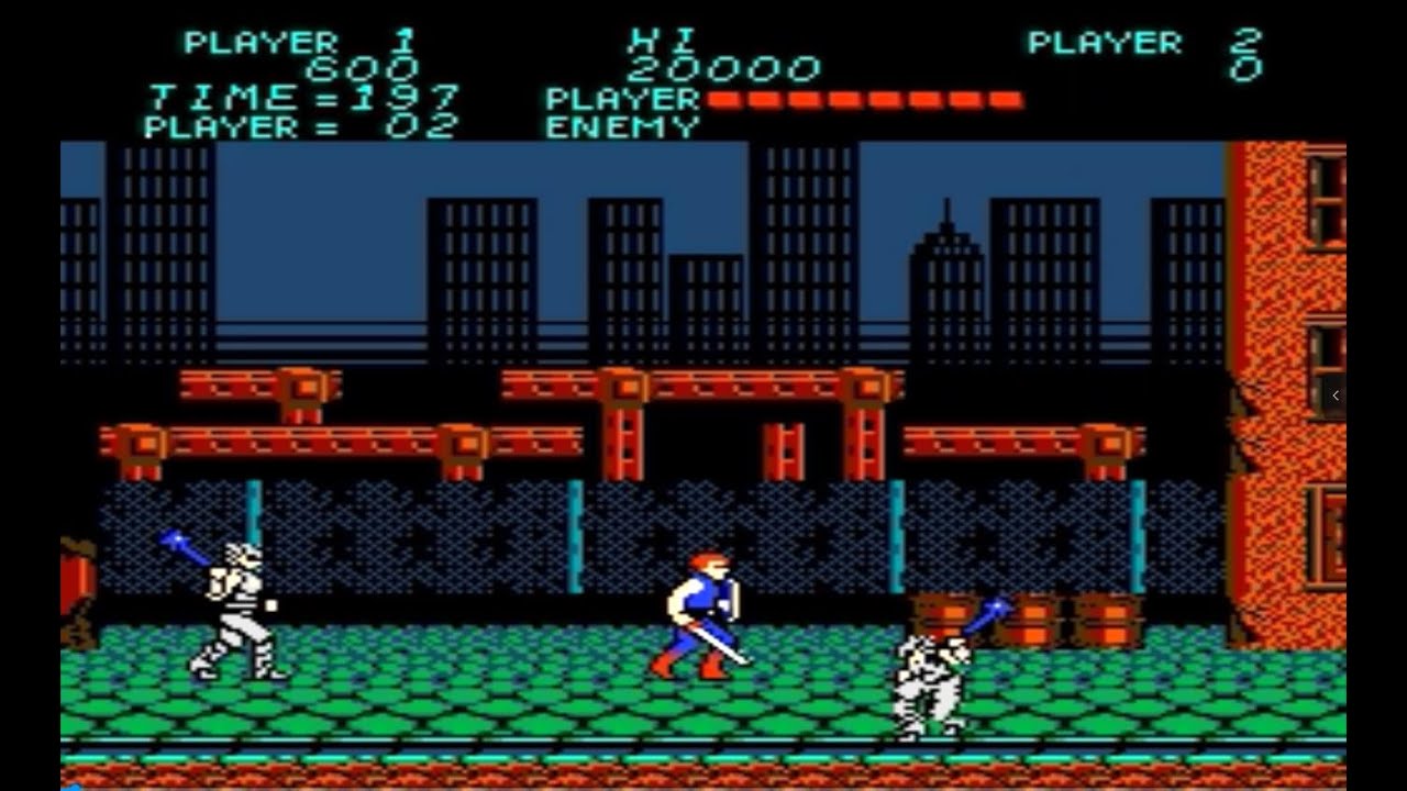 [NES | FC] Game Trojan One Life Playthrough | Video Games Walkthrough ...