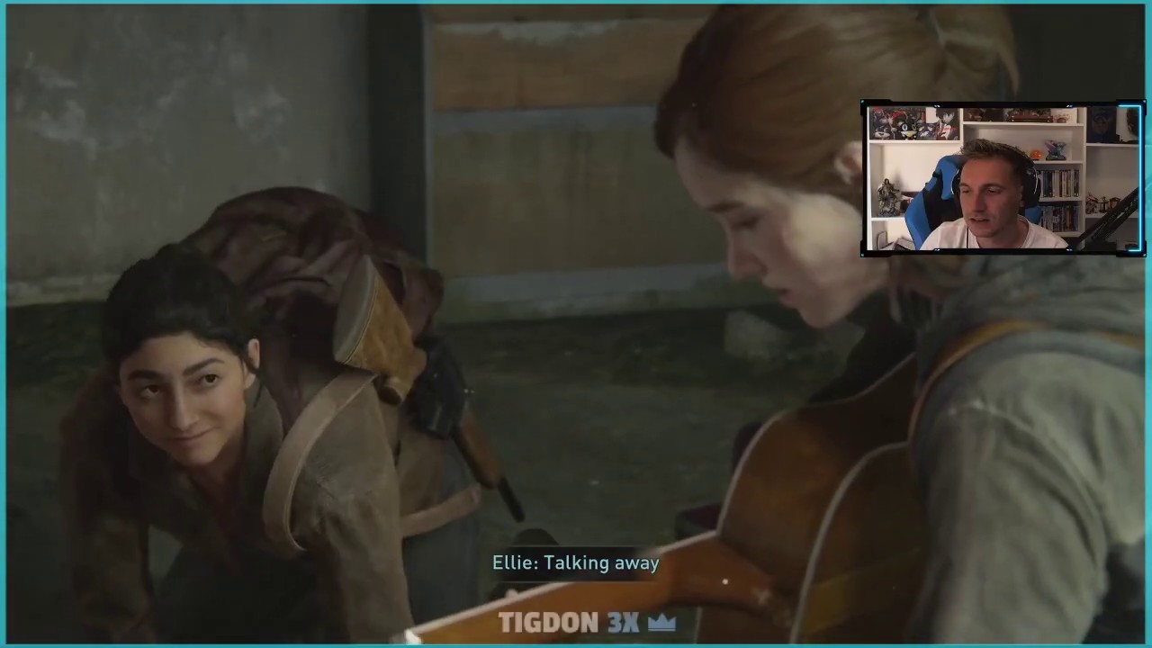 Emotions when Ellie sings "take me on" - YouTube