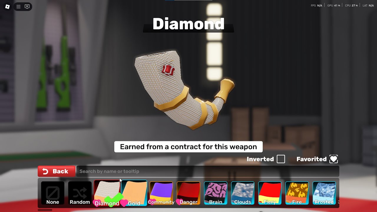 getting my first diamond weapon in Rivals - YouTube