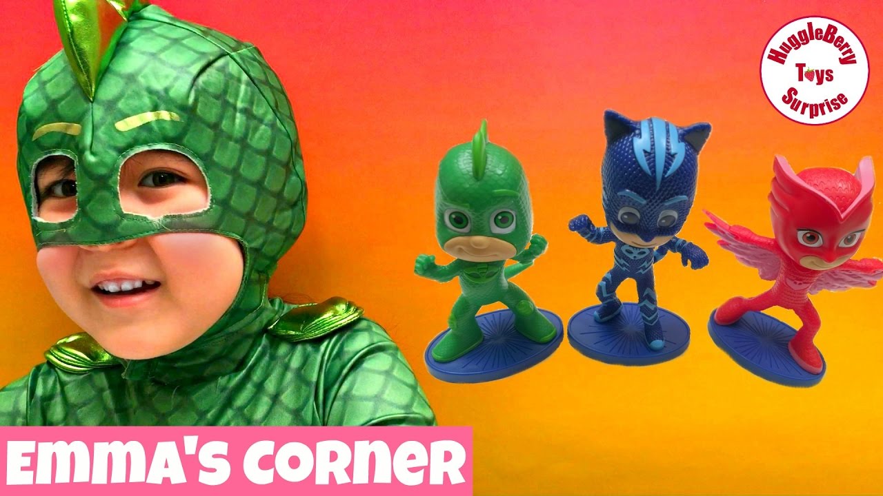 PJ Masks Toys PJ Masks Figures Gekko Catboy Owlette Romeo Emma's Corner ...