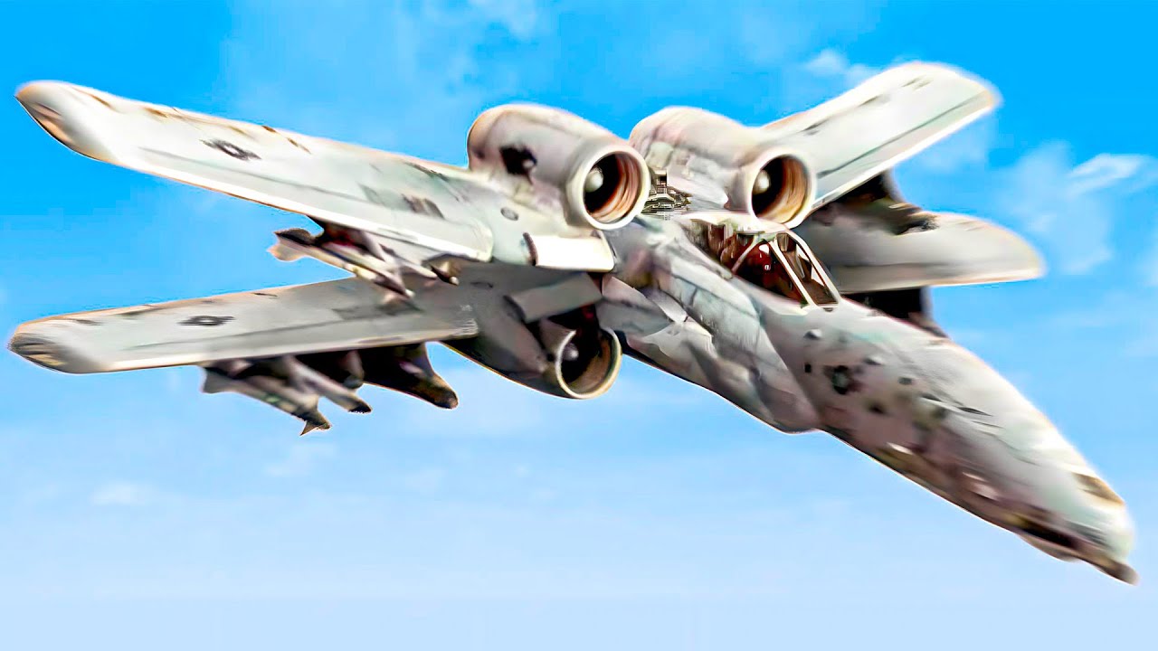 US Tests Upgraded A-10 Warthog| A10 thunderbolt - YouTube