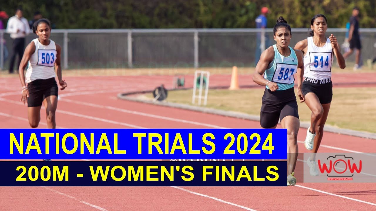 National Trials 2024: Women 200m Finals - | Olympics | World Relay ...