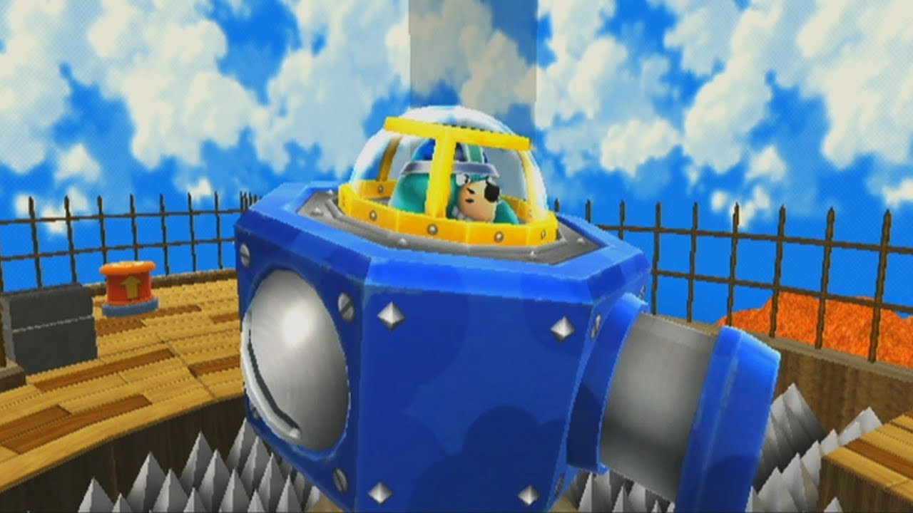 Super Mario Galaxy - Undergrunt Gunner Boss Fight - YouTube