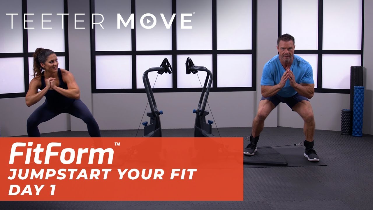 Jumpstart Your Fit - Day 1 | FitForm Home Gym | Teeter Move - YouTube