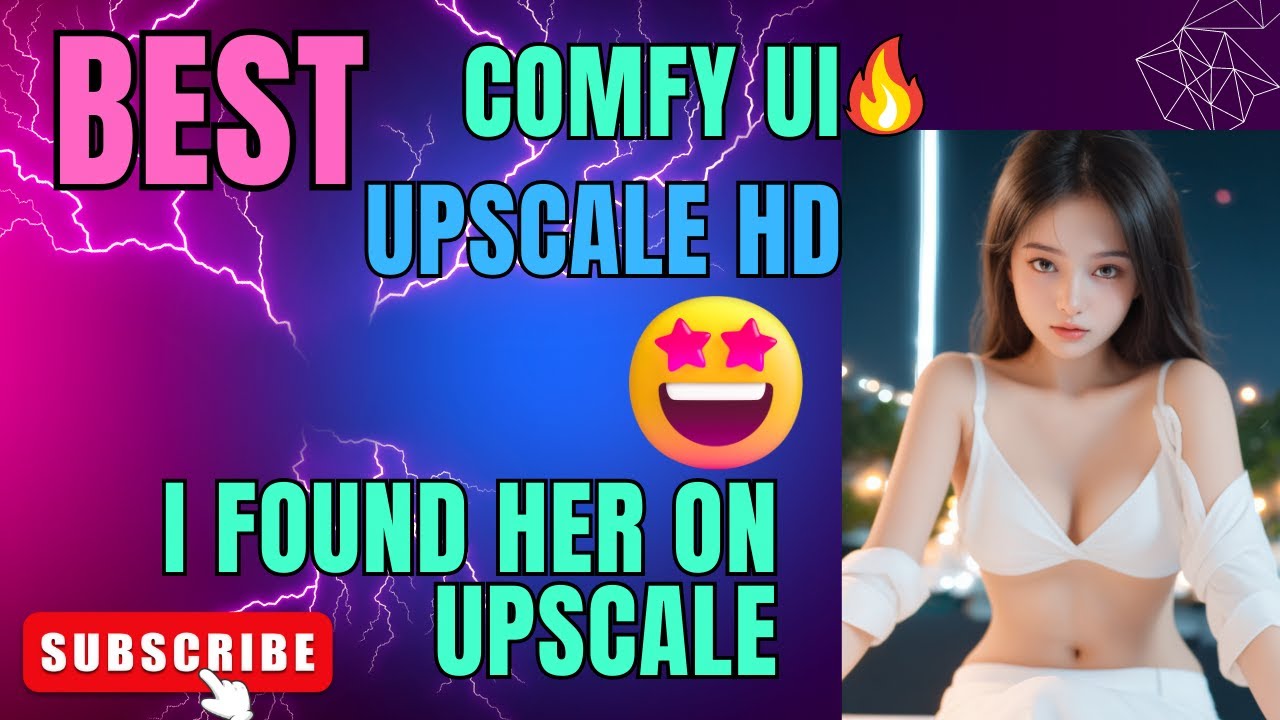 Best comfyui upscale HD with ip adapterV2 workflow 💥💥 - YouTube