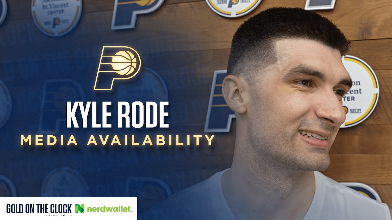 Indiana Pacers Pre-Draft Workouts: Kyle Rode Media Availability (May 31 ...