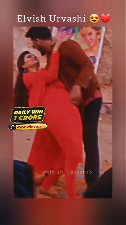 Elvish Yadav Urvashi Rautela Romantic Scene😍 Unseen video Elvish yadav new song shoot exclusive ...