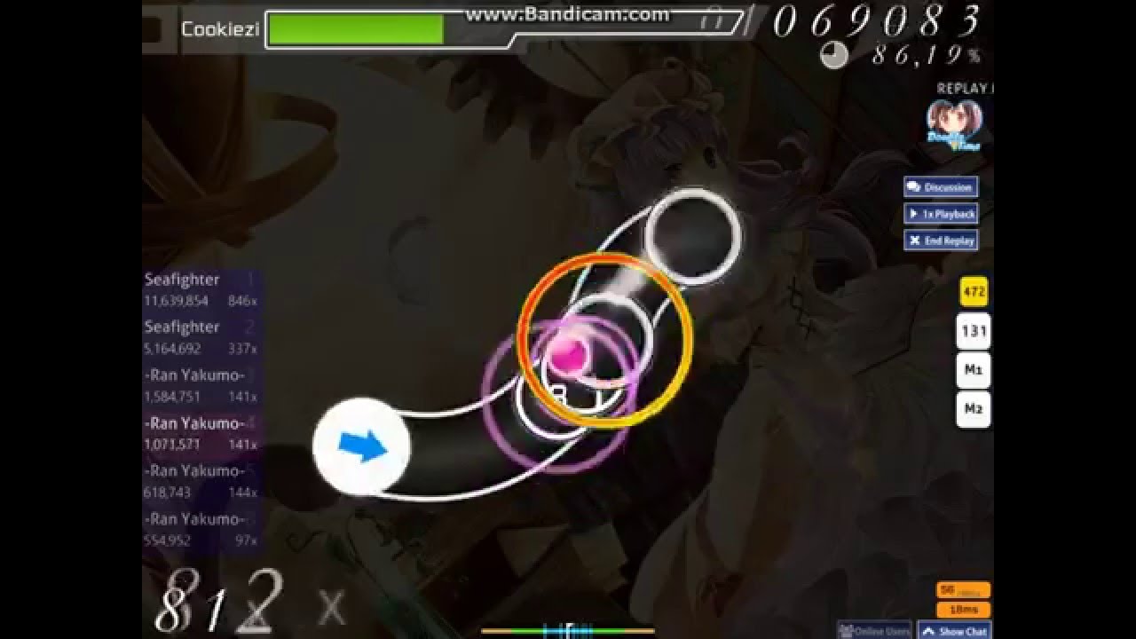 osu! magic girl [Lunatic] DT clear - YouTube
