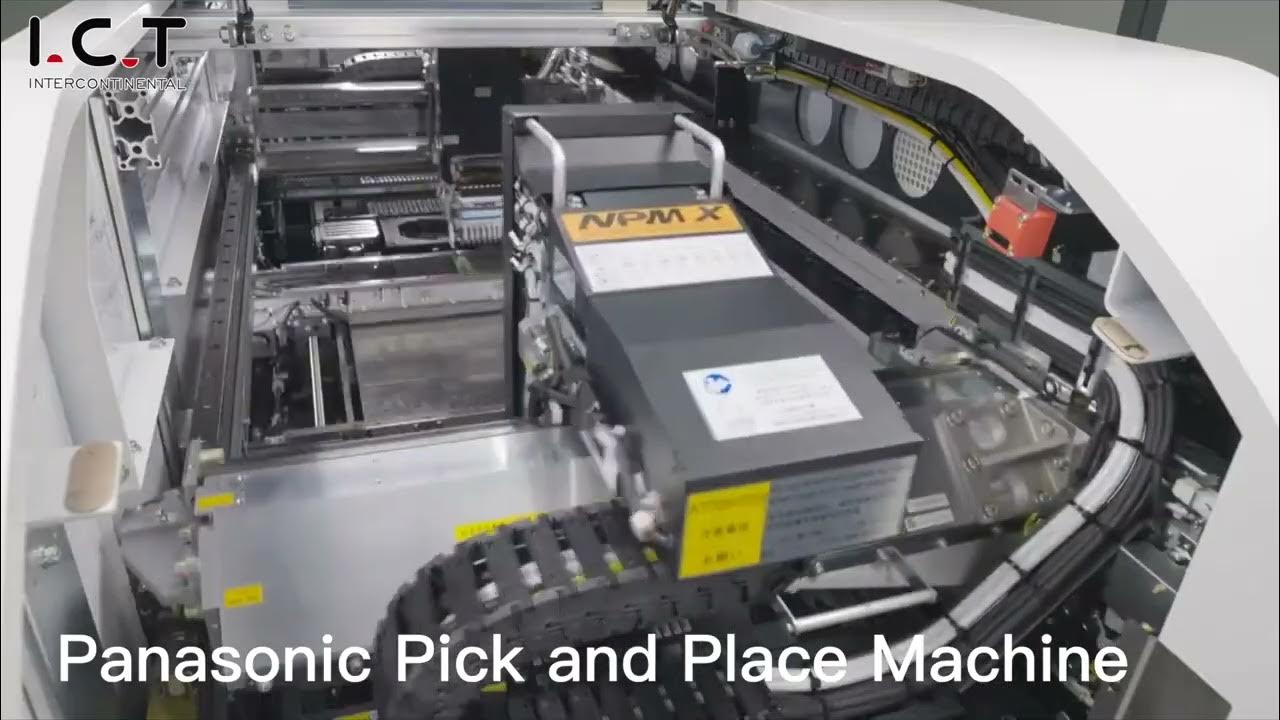 High Speed Modular Panasonic Pick and Place Machine for PCB Assembly - YouTube