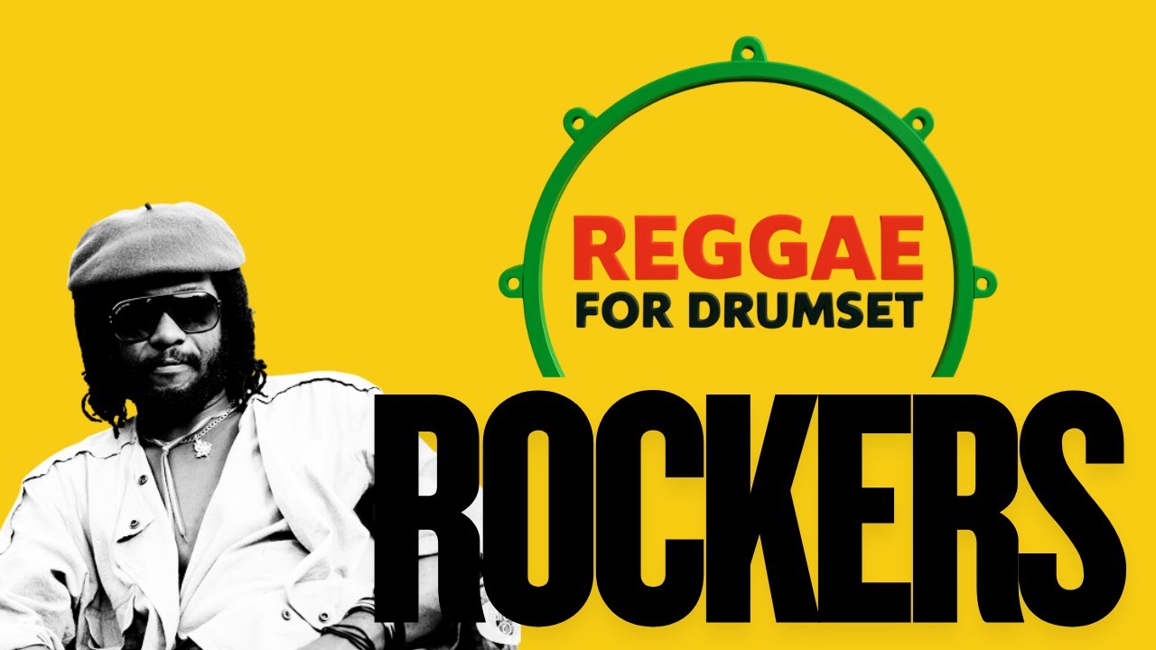 Rockers Reggae Drum Pattern Lesson/Performance (Sly Dunbar Style ...