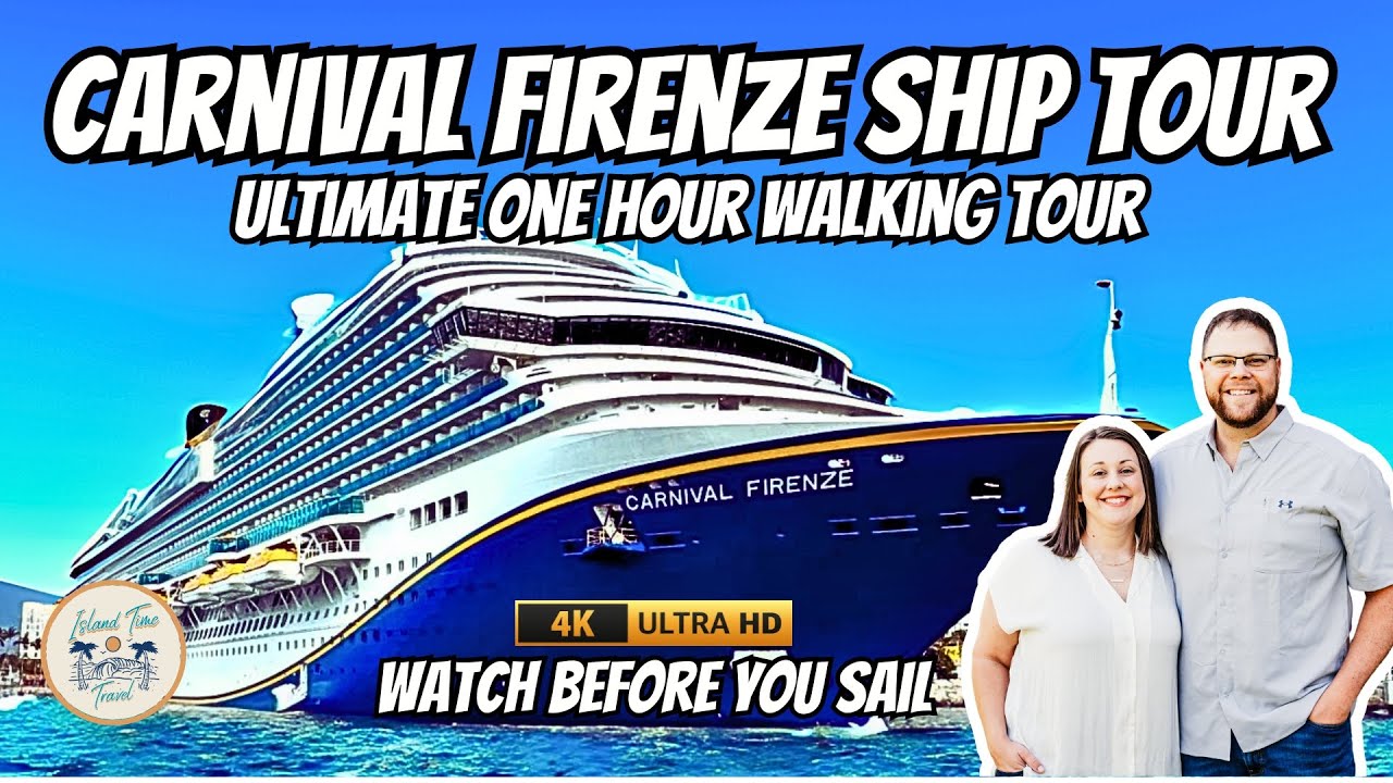Carnival Firenze Ship Tour | *One Hour Full Walkthrough* | Must See ...