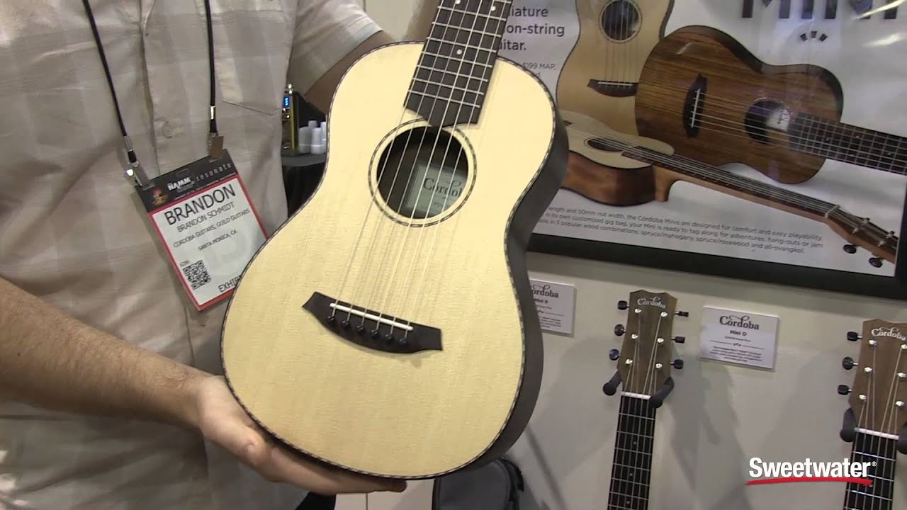 Cordoba Mini Acoustic Travel Guitar - Sweetwater at Winter NAMM 2015 ...