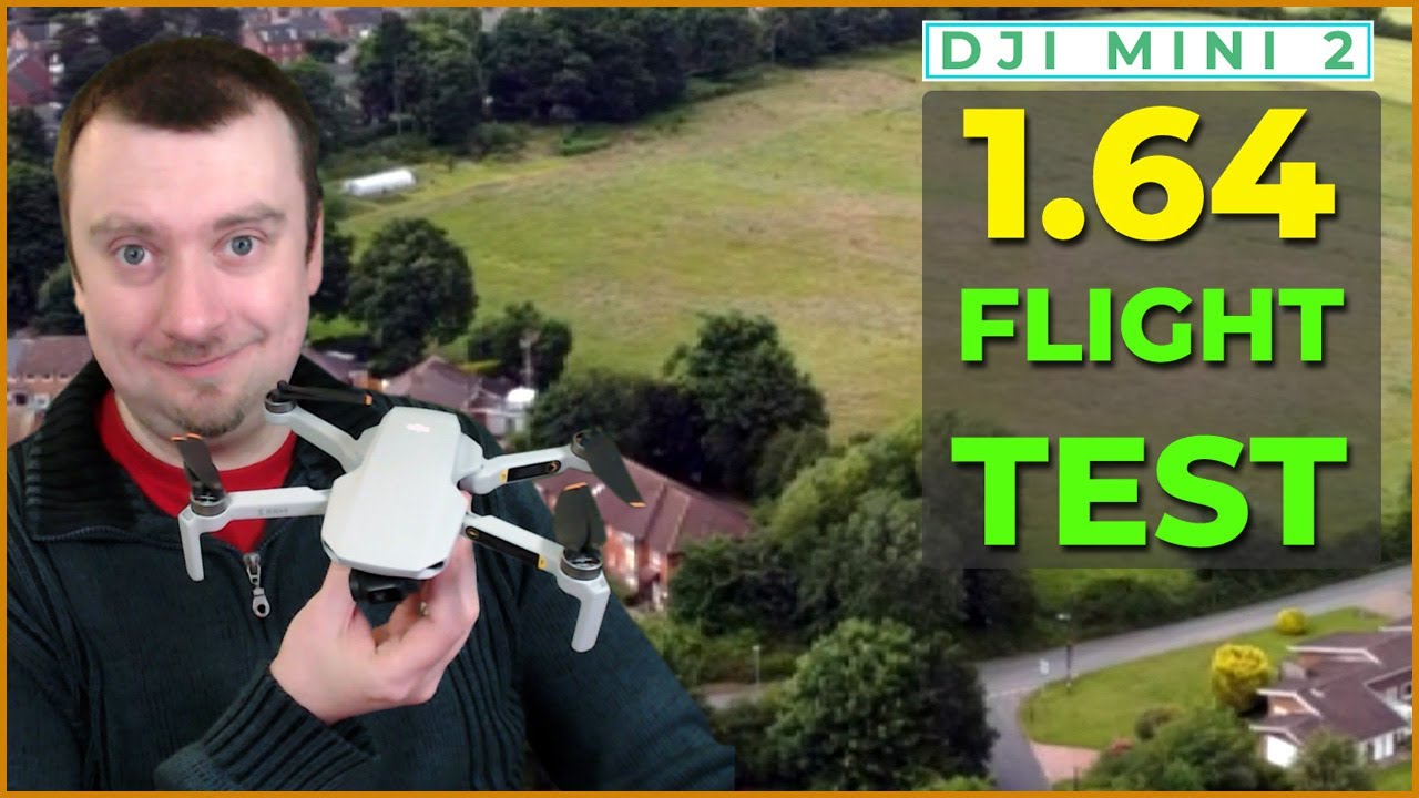 DJI Mini 2 Flight Test with Fly App 1.6.4 - A Bit Windy Though!! - YouTube