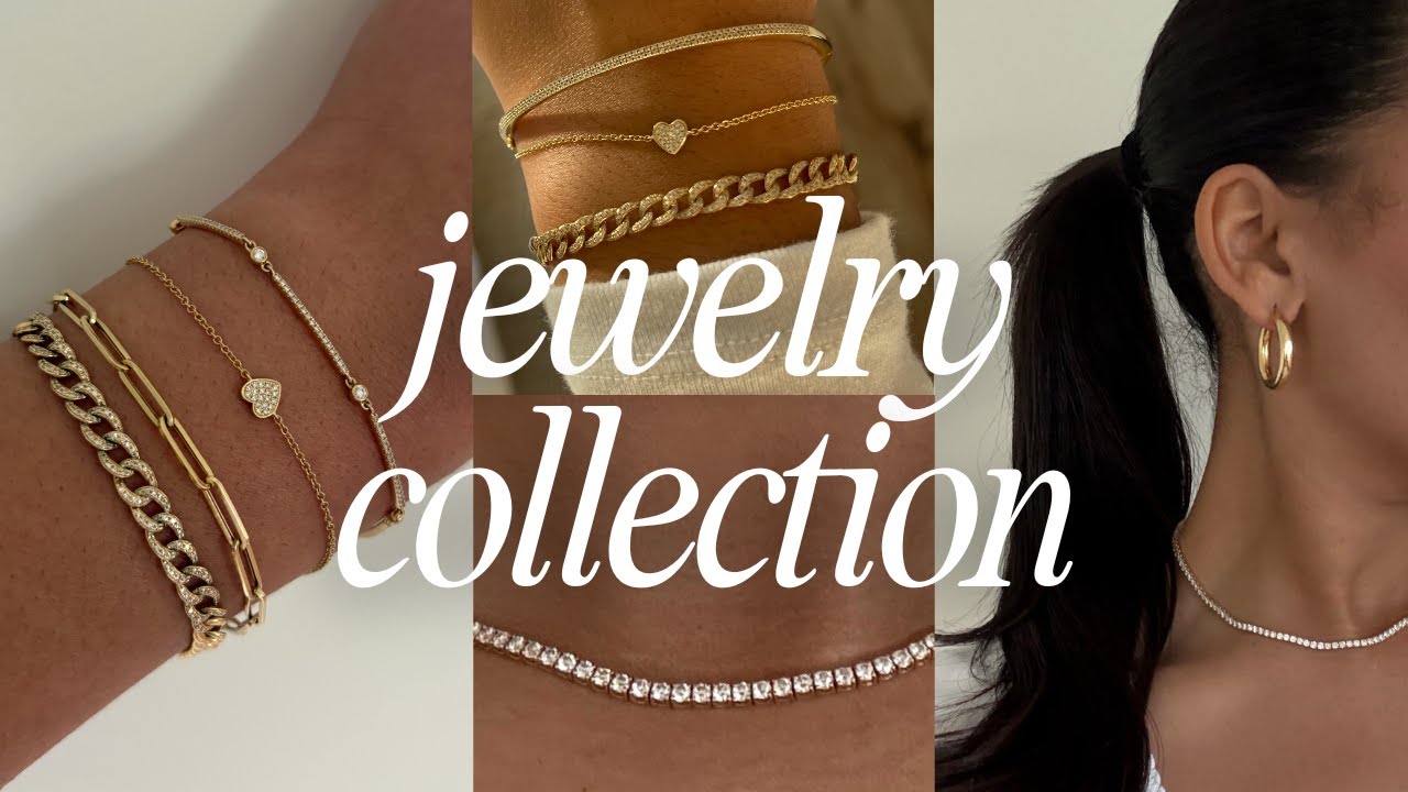 MY JEWELRY COLLECTION | EVERYDAY FINE GOLD JEWELRY - YouTube
