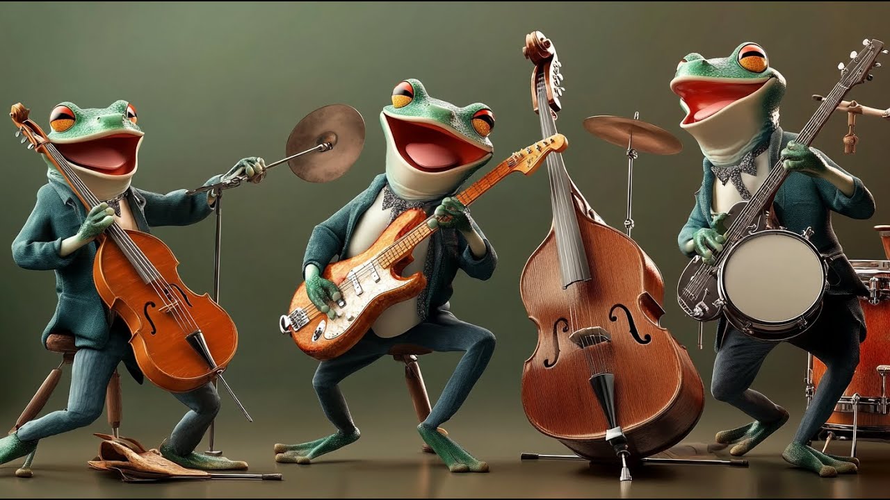 #LIVE 🎷🐸🎷The Croakin' Crooners: A Live Dixieland Jazz Concert Featuring a Spectacular Frog ...