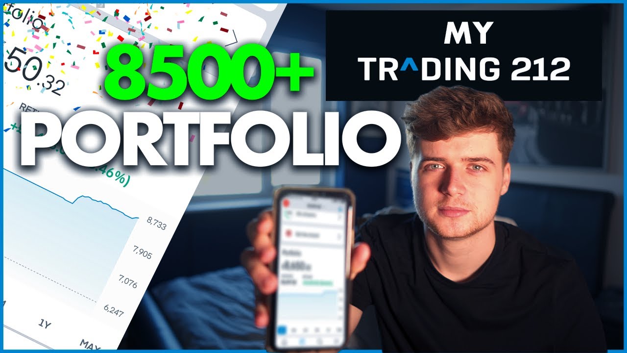 Trading 212 Portfolio Update! | £8500+ Portfolio (Age 20) - YouTube