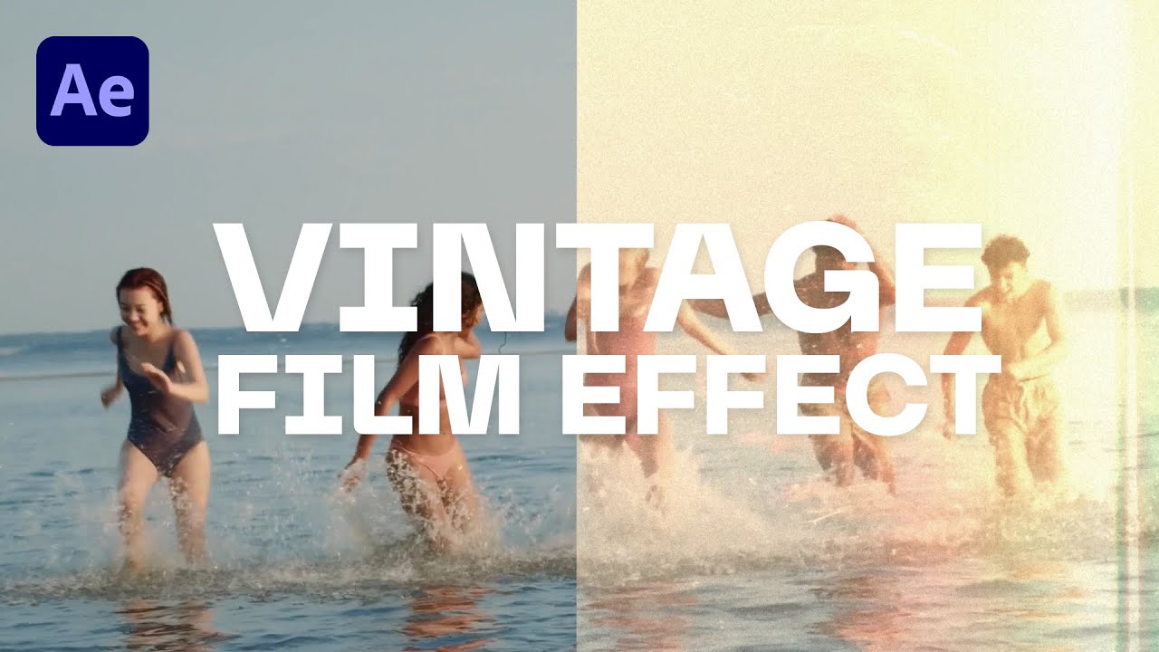 Vintage film effect with After Effects - No Plugin Required [Tutorial] - YouTube