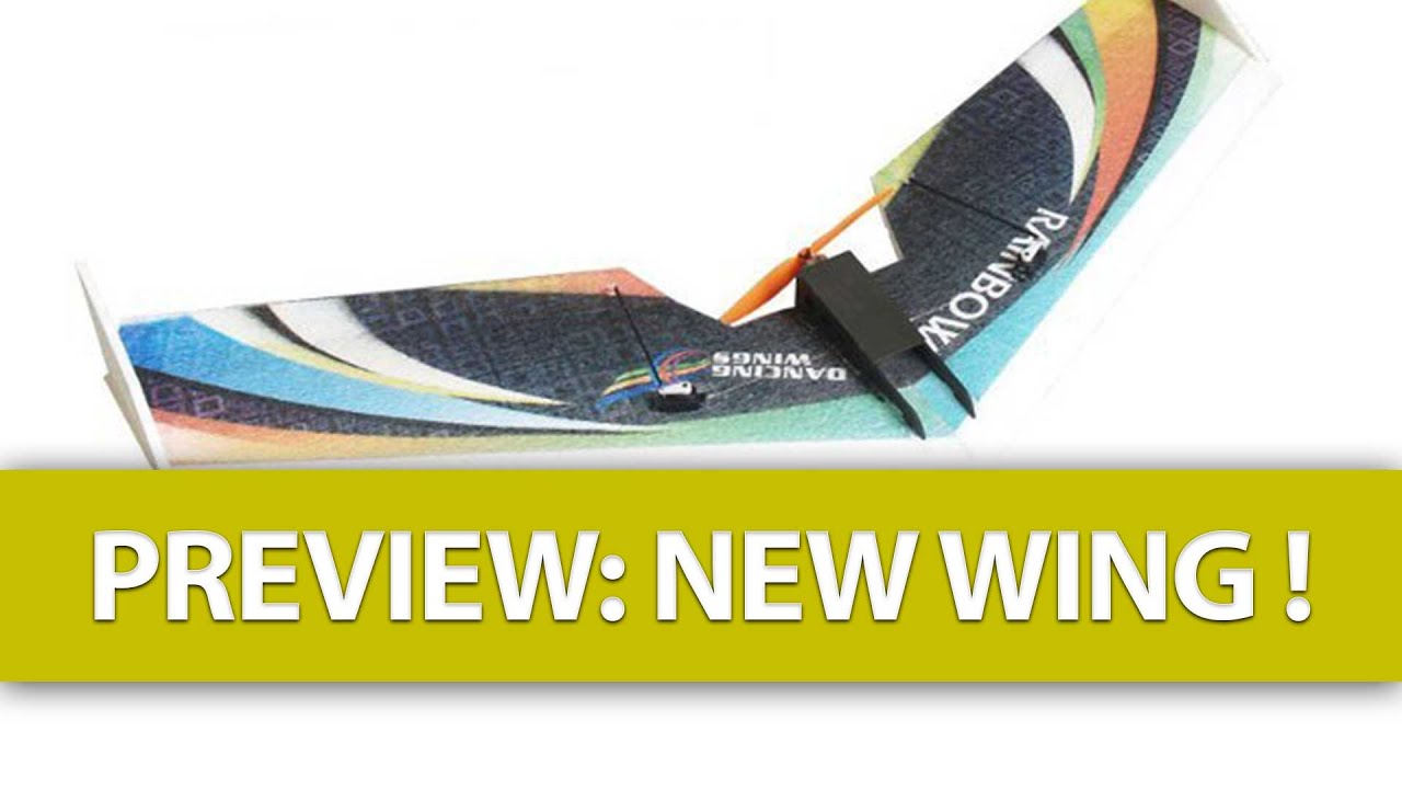 Preview: DW HOBBY Rainbow Flying Wing - Just Arrived!!!!!! - YouTube