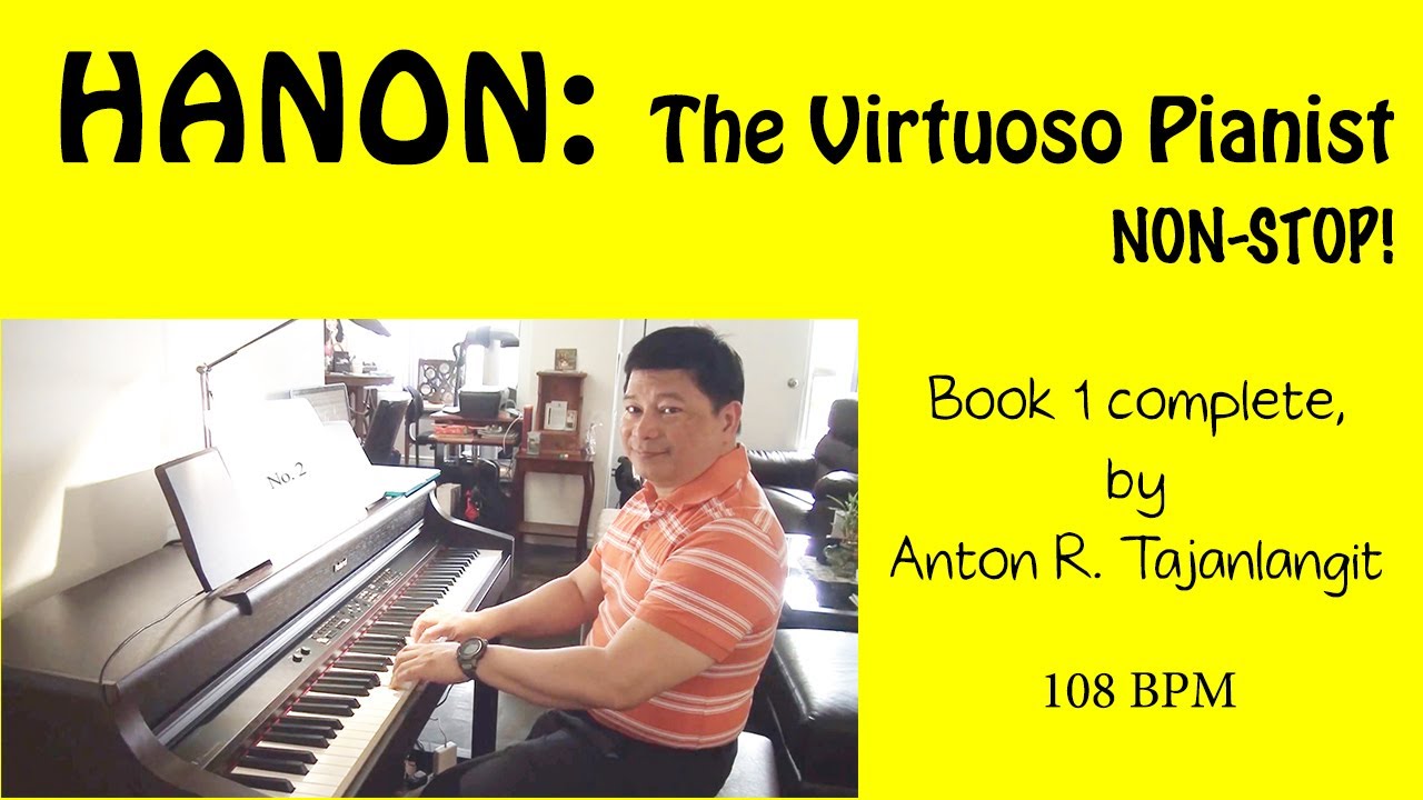 Hanon Book 1—play along with me every day and see the results! - YouTube