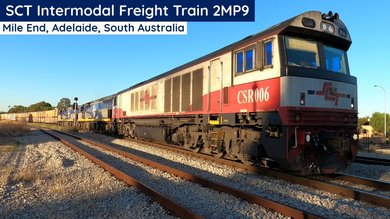 Australian Freight Trains | SCT Intermodal 2MP9 - Mile End, Adelaide ...