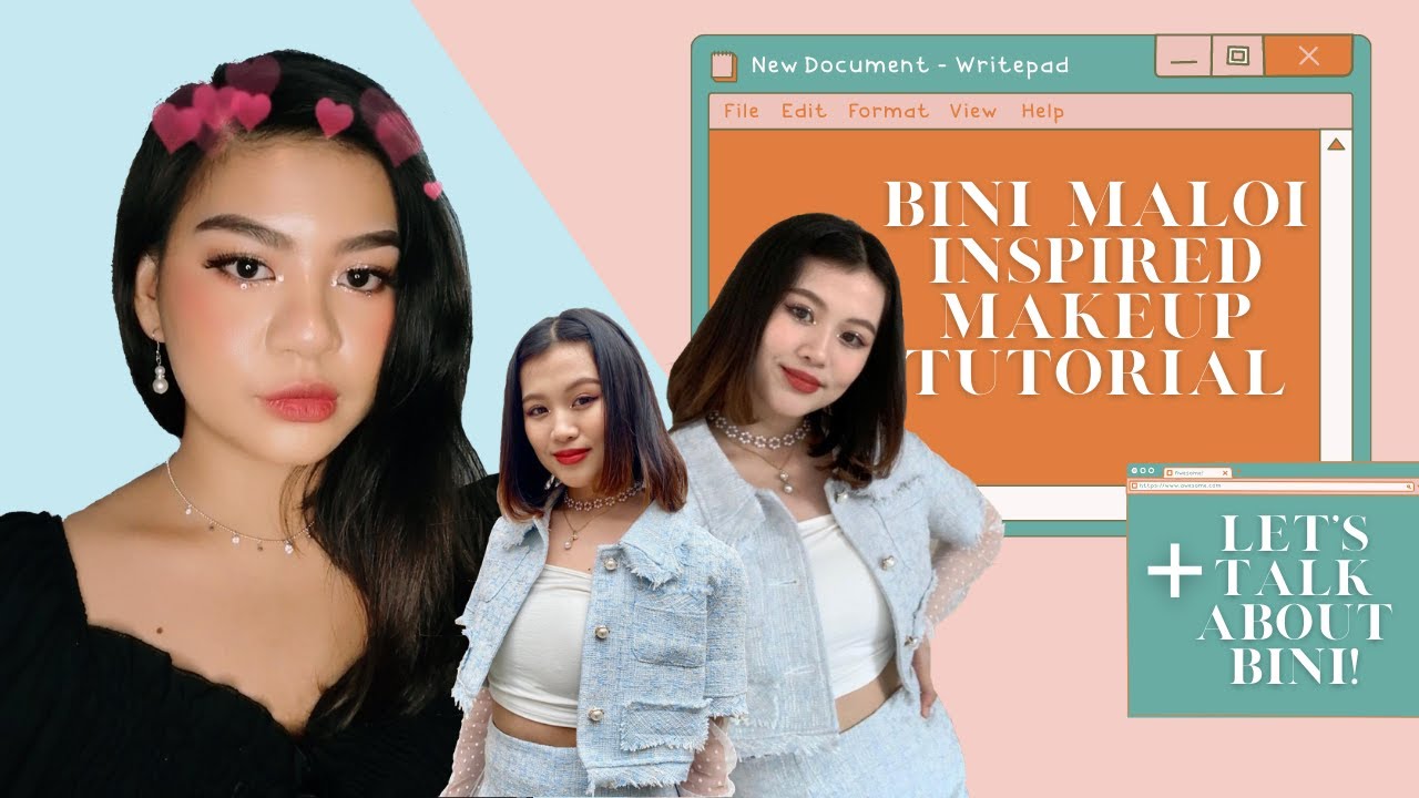 BINI Maloi inspired makeup tutorial + let's talk about BINI ♡ ARTIST ...