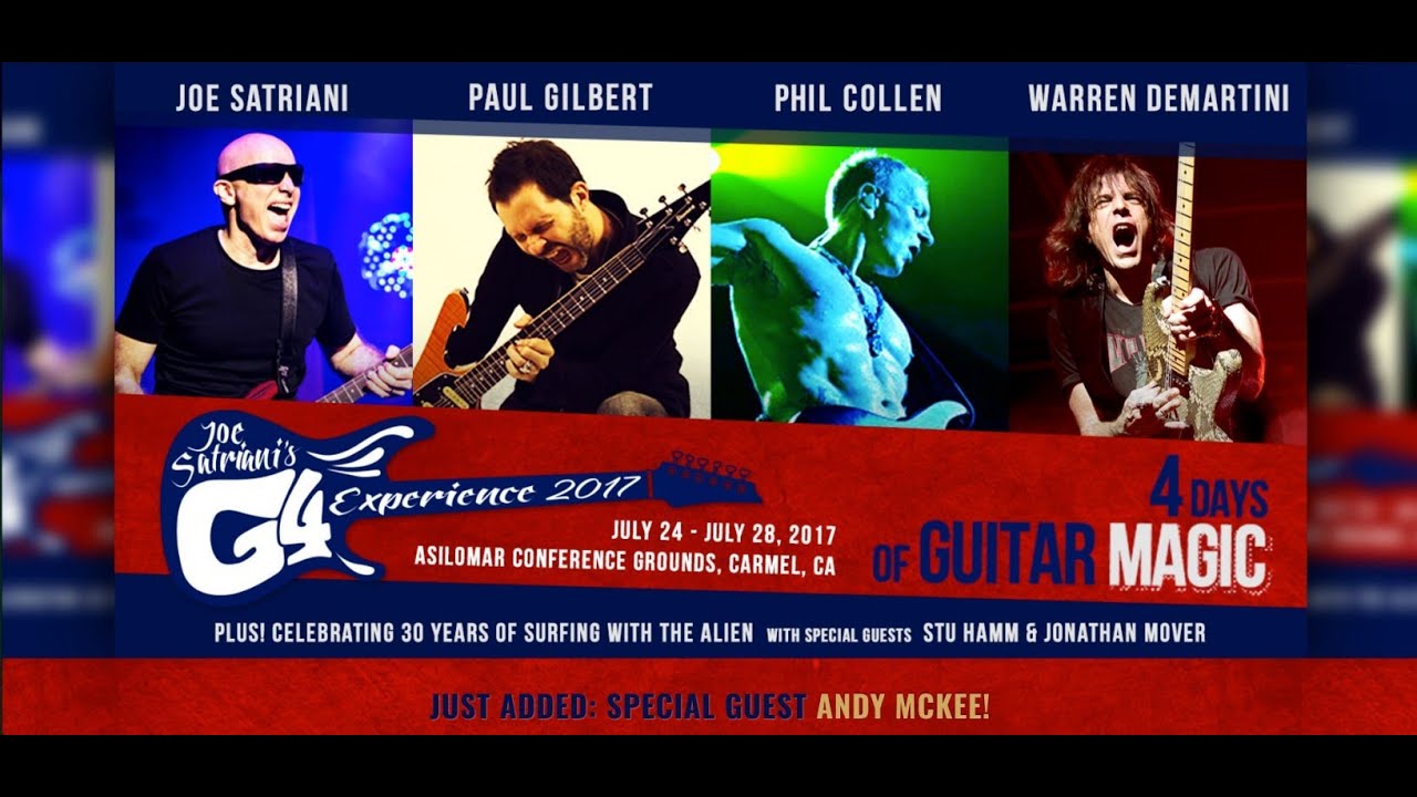 I'm Going Down - Jam with Joe Satriani, Paul Gilbert, Warren De Martini ...