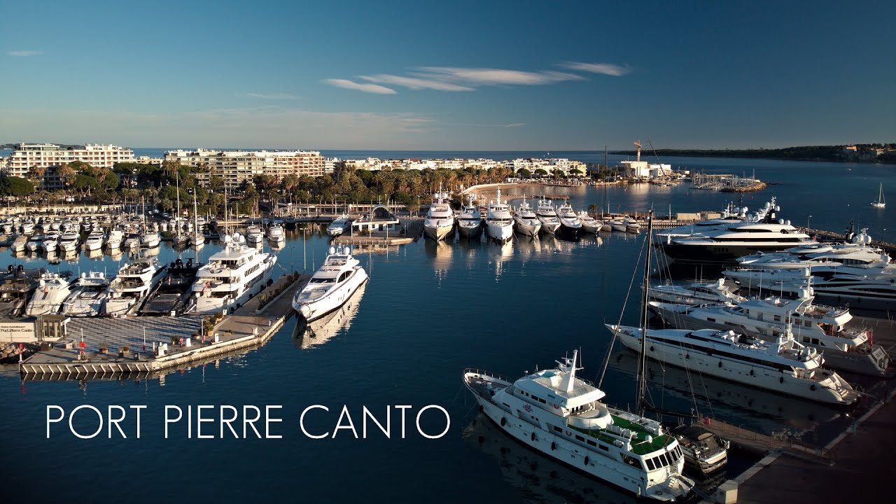 Port Pierre Canto - Cannes - YouTube