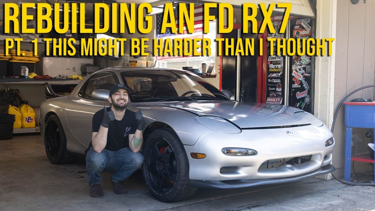 Rebuilding Mazda FD RX7. Pt 1: Figuring out what I am doing with this ...