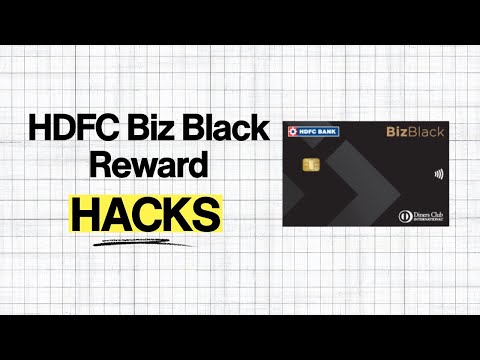 How to Use HDFC Biz Black Credit Card (Complete Guide)