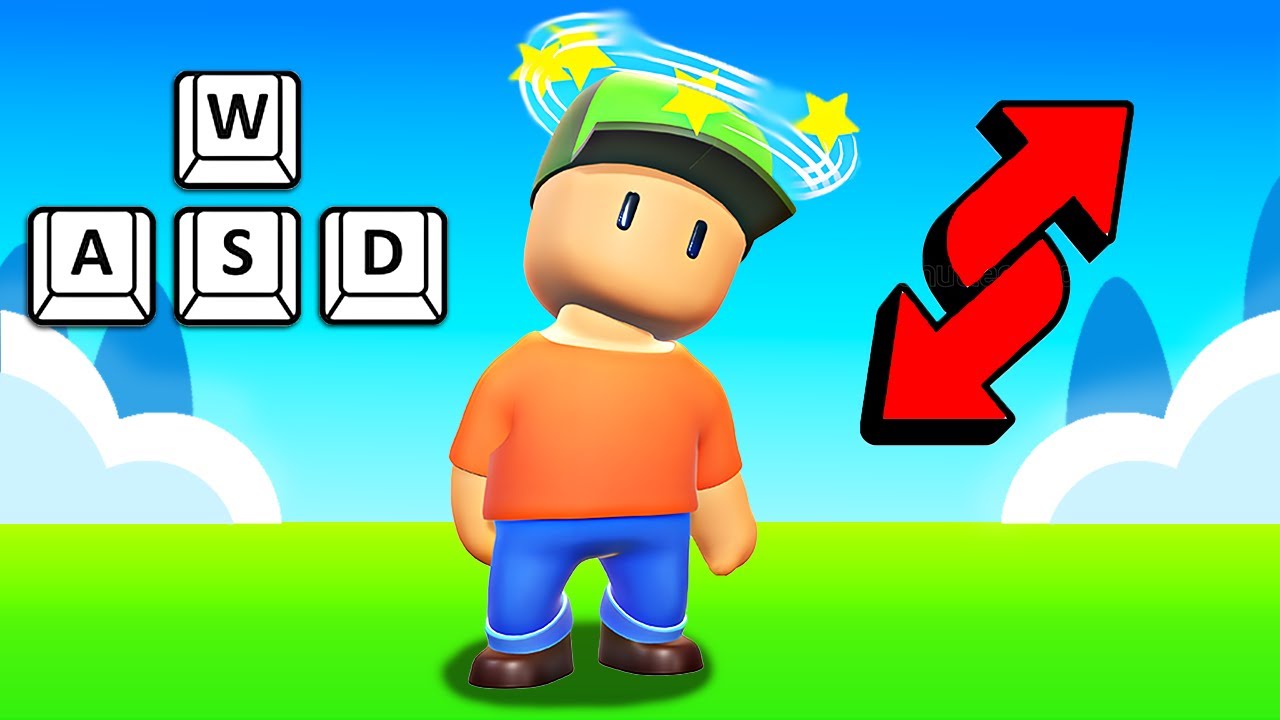 Stumble Guys But My Controls Are INVERTED! - YouTube