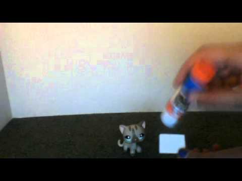 How to make LPS items using newspaper adds and cardboard! - YouTube