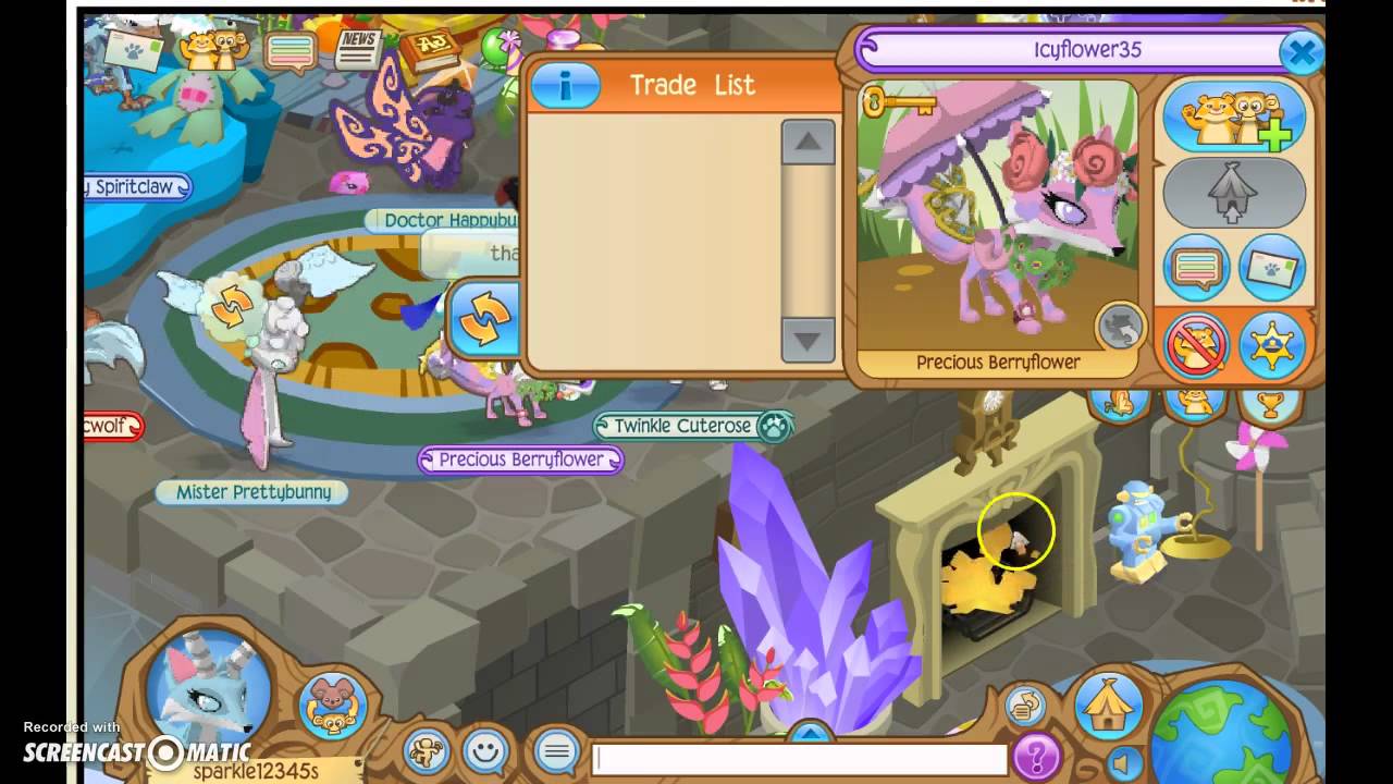 Animal Jam: Trading Party And More - YouTube