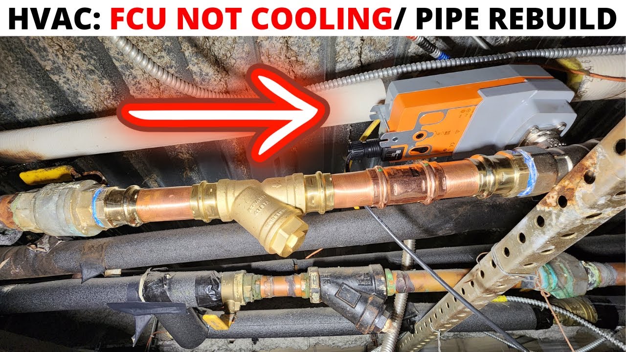 HVAC: Commercial 4 Pipe Fan Coil Unit Not Cooling (Belimo Valve ...