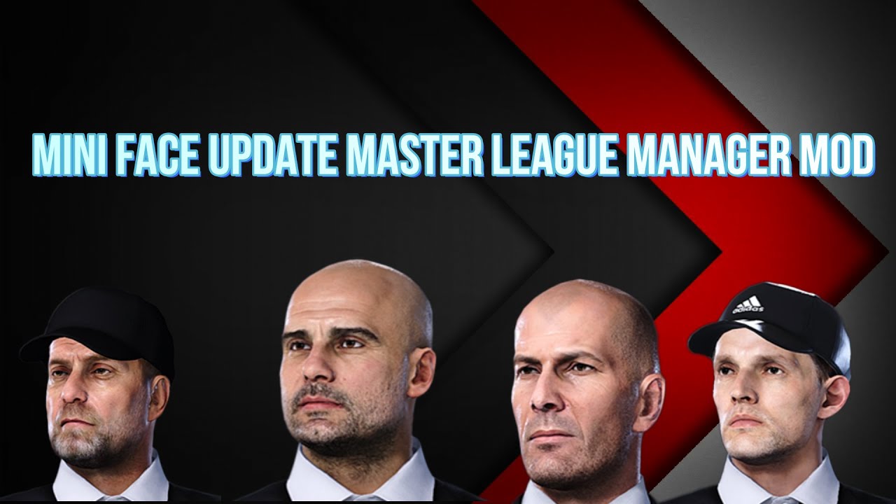 MINI FACE UPDATE MASTER LEAGUE MANAGER FOOTBALL LIFE 25 - YouTube