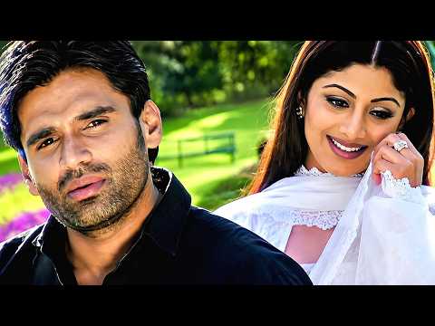 Tum Dil Ki Dhadkan Mein - 4K Video  Sunil Shetty, Shilpa Shetty & Mahima  90's Bollywood Sad Songs