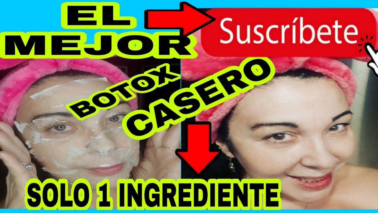 EL MEJOR BOTOX CASERO 10000 EFECTIVO, CON SOLO 1 INGREDIENTE # ...