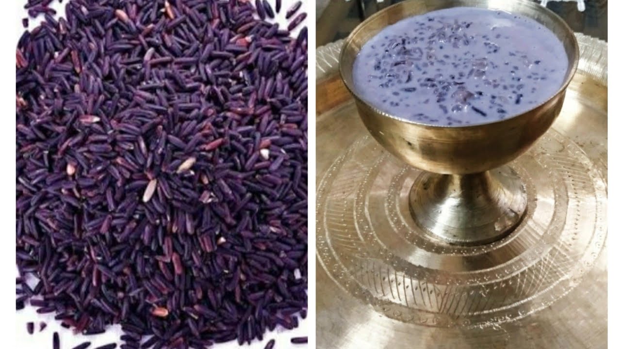 Purple rice kheer// purple rice recipe// Nabanita's kitchen - YouTube