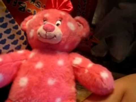 My minnie mouse and furever hearts build a bear!!! - YouTube