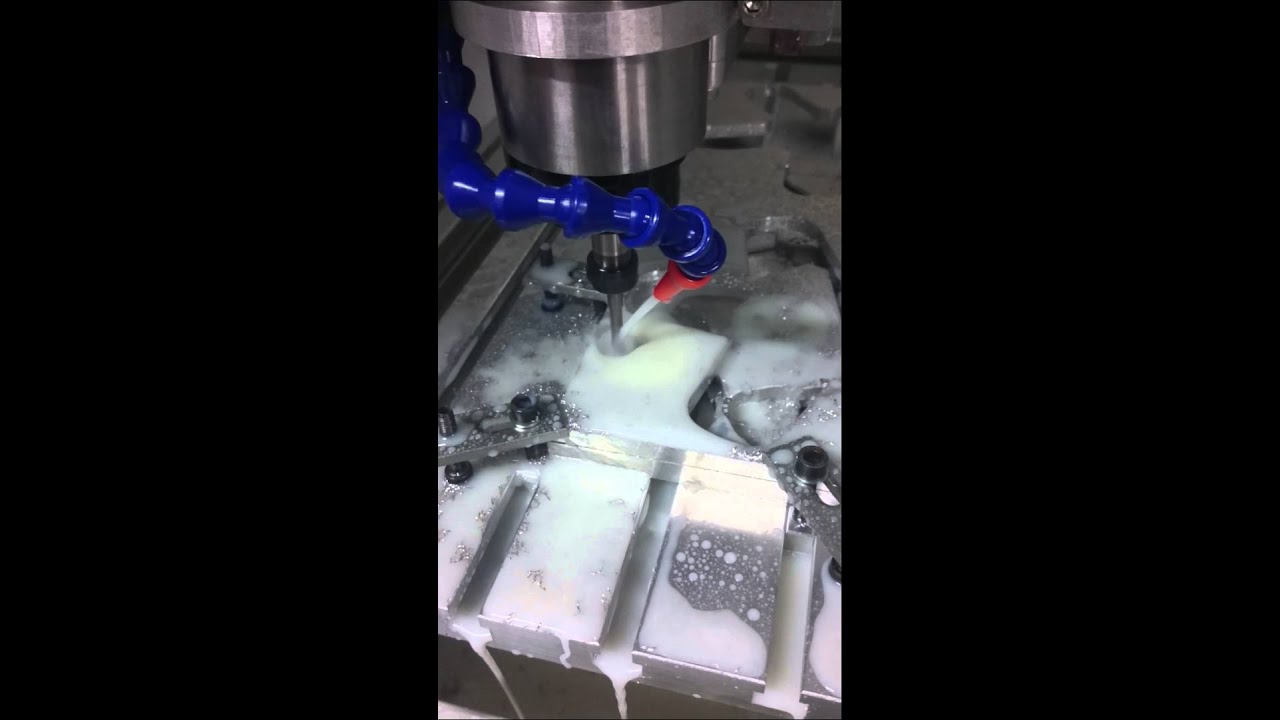 First cut with flood - YouTube