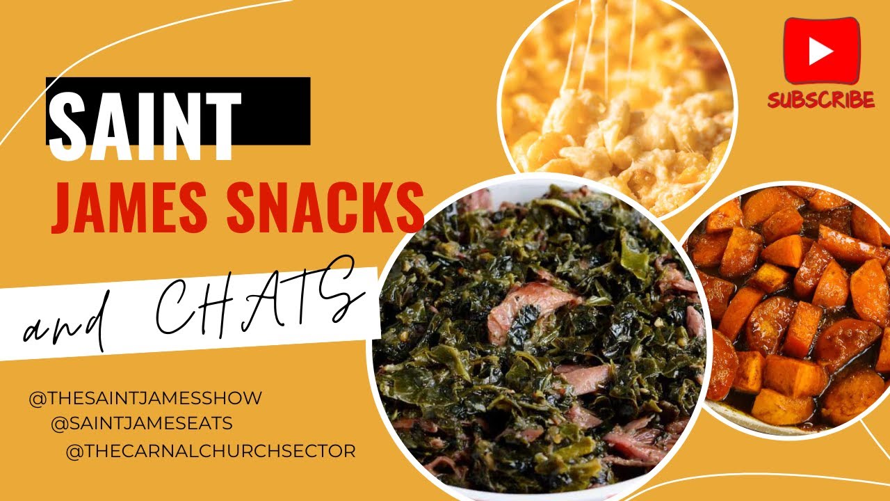 Sunday Snack & CHAT with SAINT JAMES - YouTube