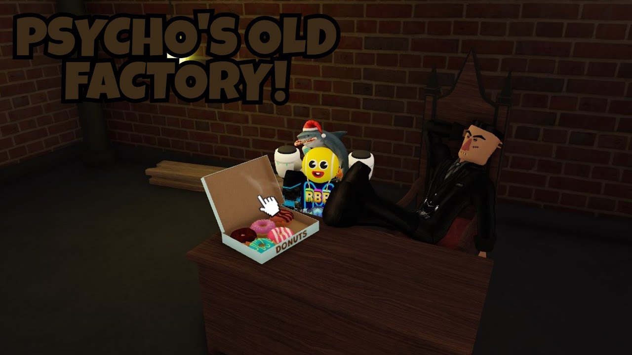 PSYCHO'S OLD FACTORY! (SCARY OBBY) 🍩 in Roblox - YouTube