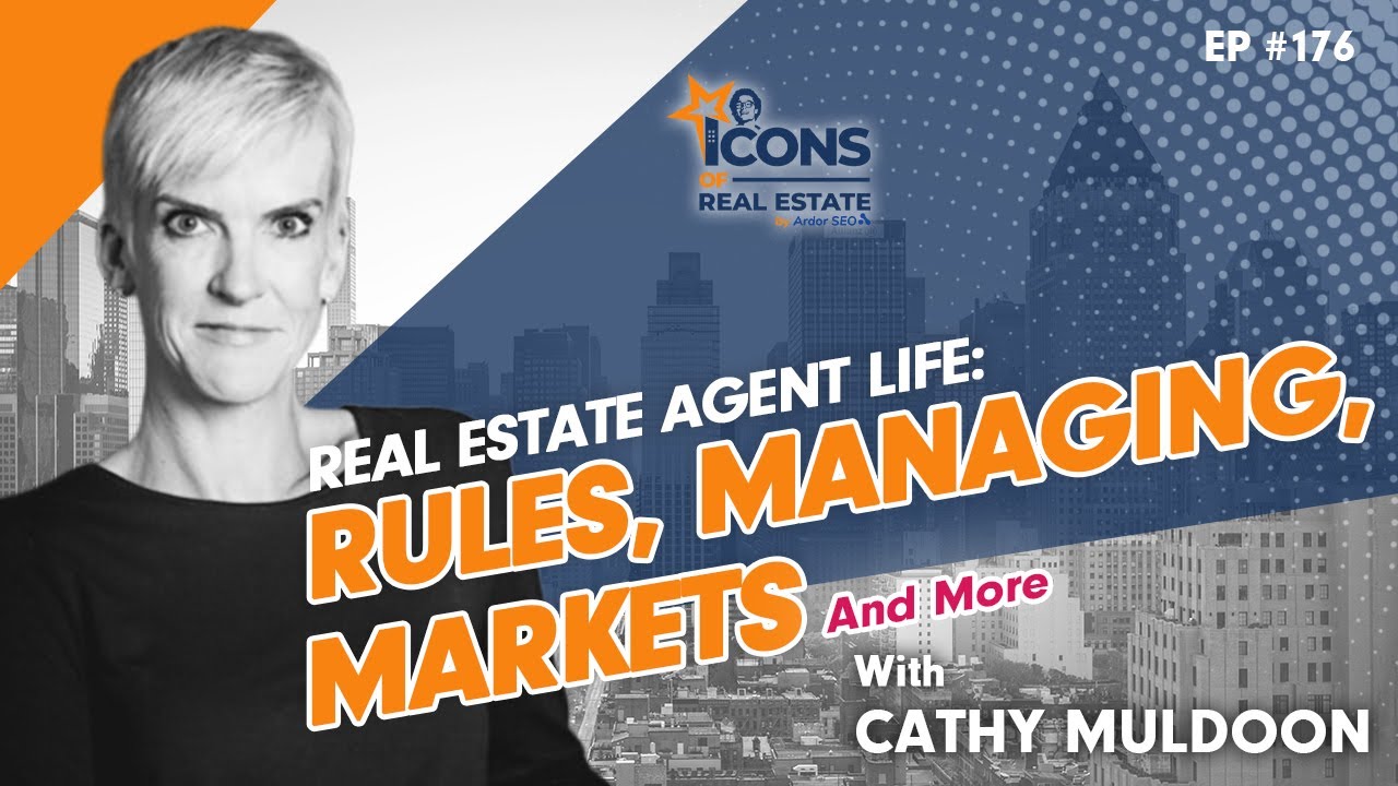 Real Estate Agent Life: Rules, Managing, Markets And More With Cathy Muldoon - Episode 176 - YouTube