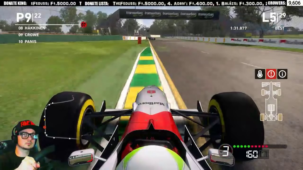 Próbáljuk ki az 'F1 1996 MOD'-ot a 2014-hez! - YouTube