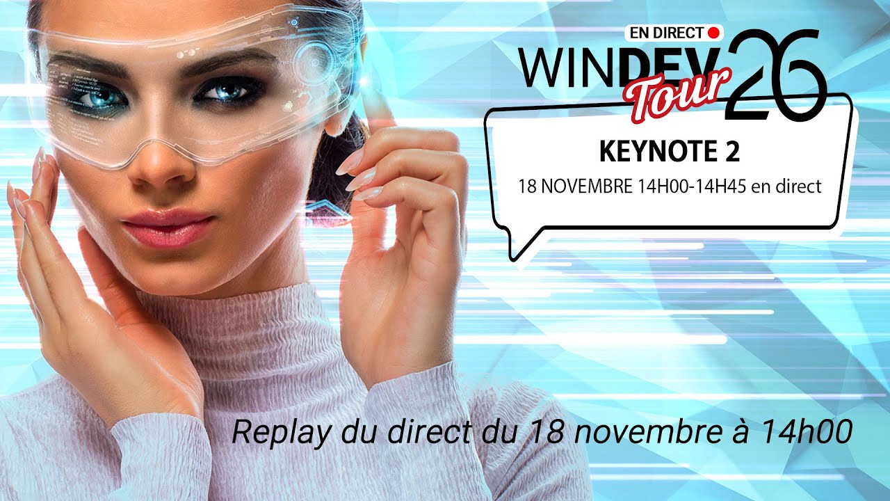WINDEV Tour 26 : Keynote 2 - YouTube