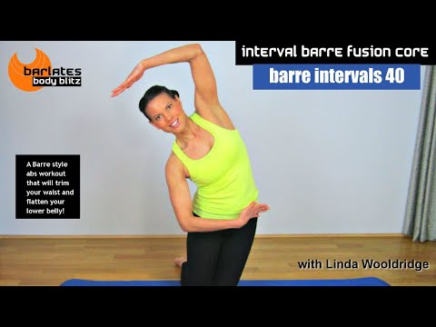 25 min Pilates Barre Fusion Abs Workout - BARLATES Interval Barre ...