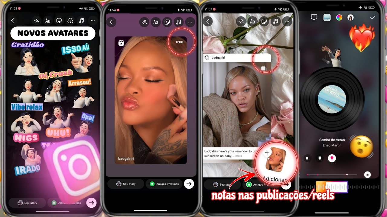 ST INSTA ATUALIZADO 🥳 REPOST IOS | INSTAGRAM ESTILO IPHONE NO ANDROID ...