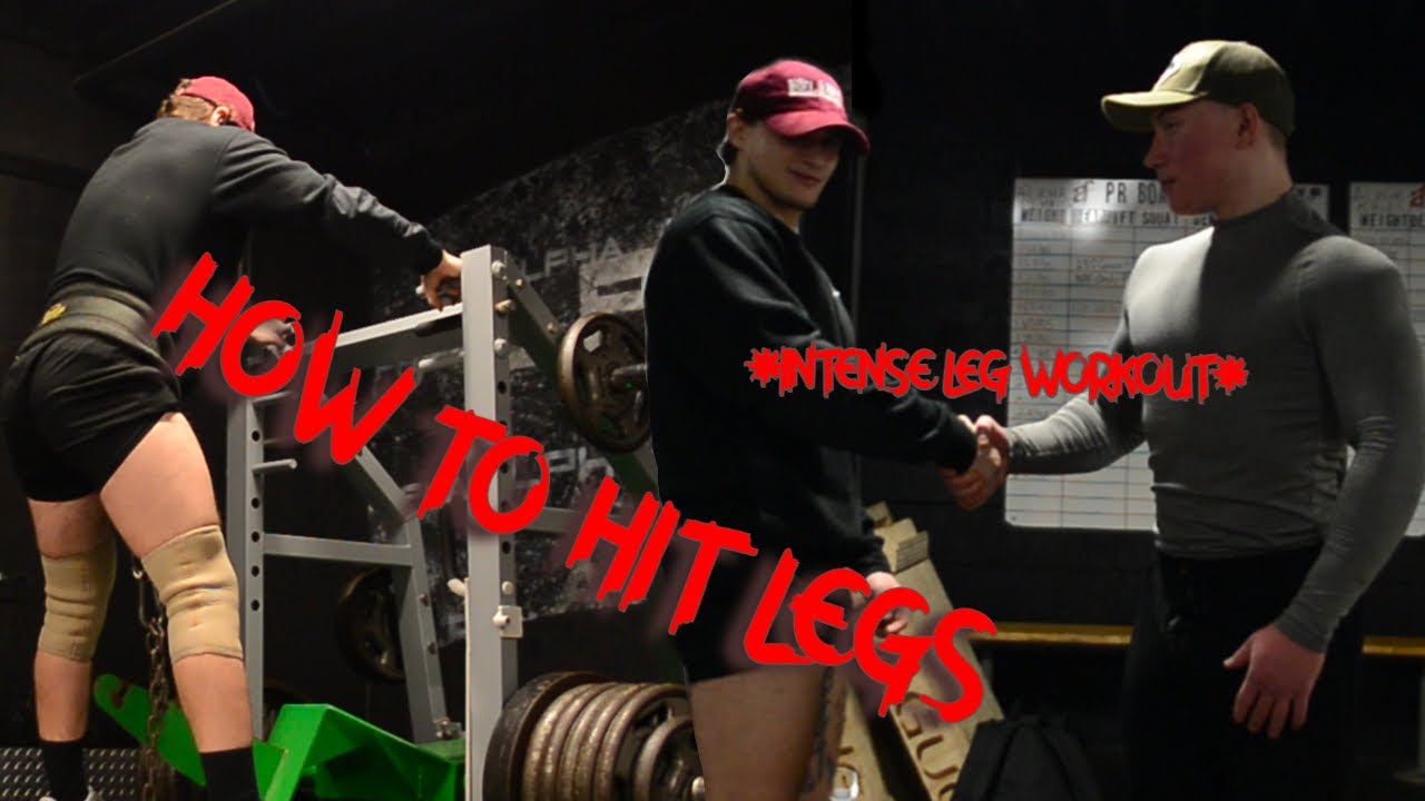 High-Intensity Leg Day... Crazy Life Changing Leg Workout... - YouTube