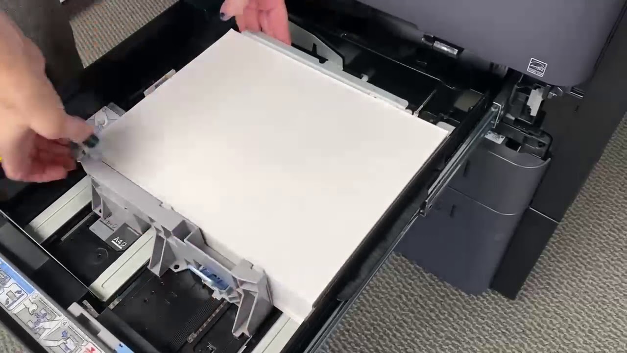 How to Fan Your Copy Paper - YouTube